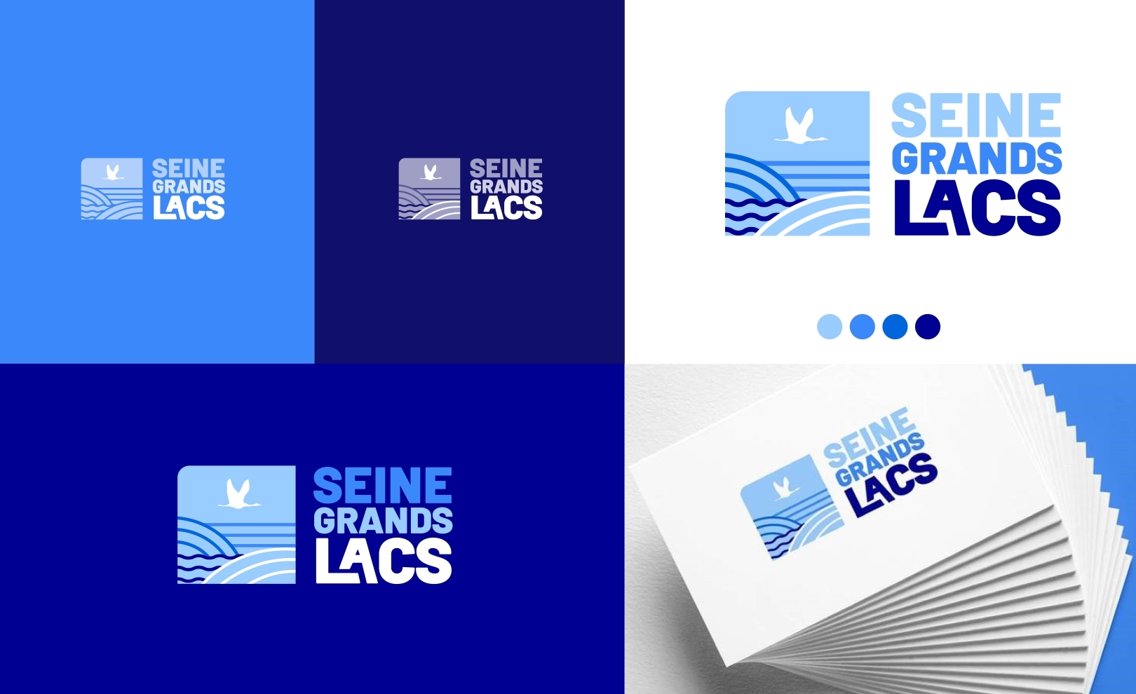 Le nouveau logo Seine Grands Lacs est arrivé ! | Seine Grands Lacs
